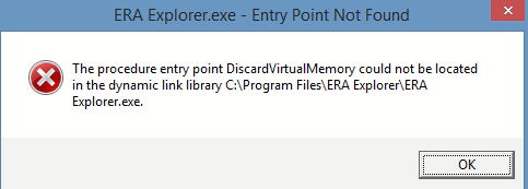 not able to install ERA explorer - ERA-QA