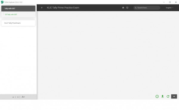 KLiC Final Exam Not Open in ERA - ERA-QA
